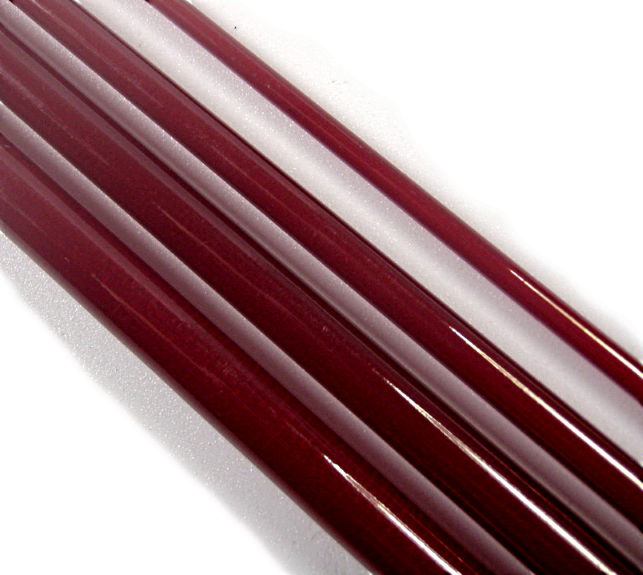Sunset Red Fiberglass Blanks | Custom Fly Rod Crafters BLOG